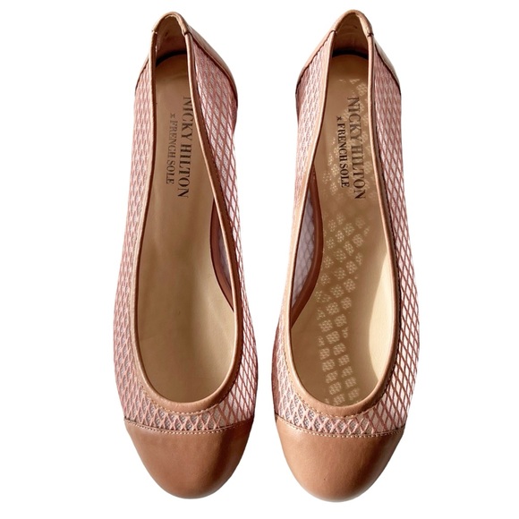 French Sole | Shoes | Nicky Hilton X French Sole Jessica Mesh Coral ...